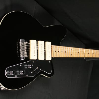 Reverend Jetstream 390 2022 - Midnight Black | Reverb