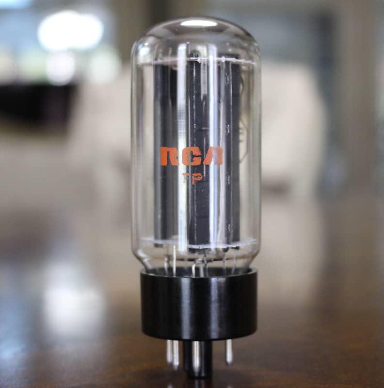 RCA 5U4GB Rectifier Tube 1976 - Legendary Black Plate | Reverb España