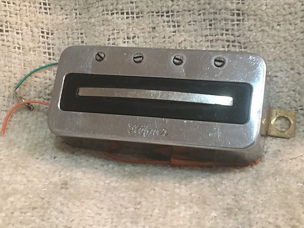 Vintage Hofner 513B Bass Pickup 1960’s-mid 1970’s Chrome | Reverb