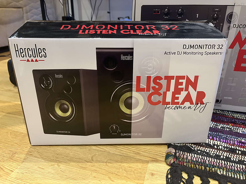 Hercules DJMonitor 32 Studio Speakers | Reverb