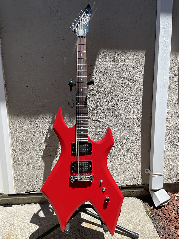 B.C. Rich Bronze Warlock - Red | Reverb