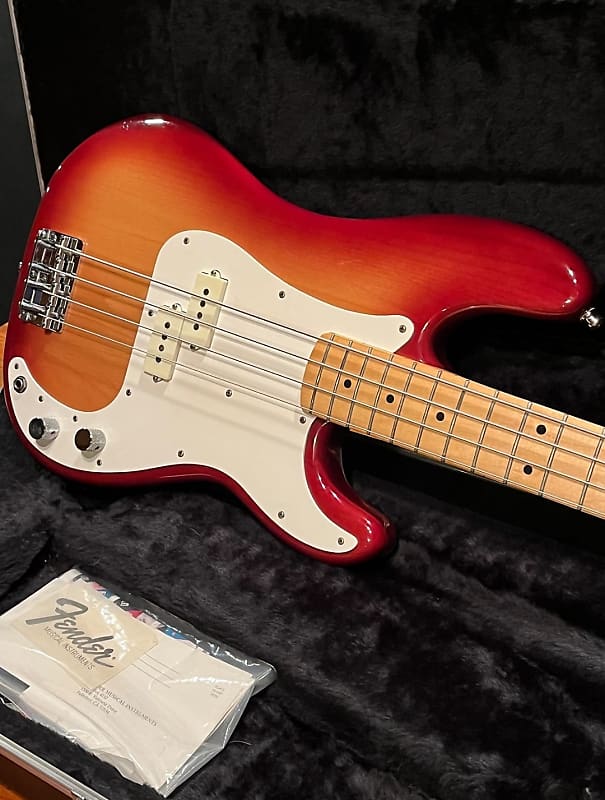 Fender Precision Bass CBS Fullerton Factory 1983 - Sienna | Reverb