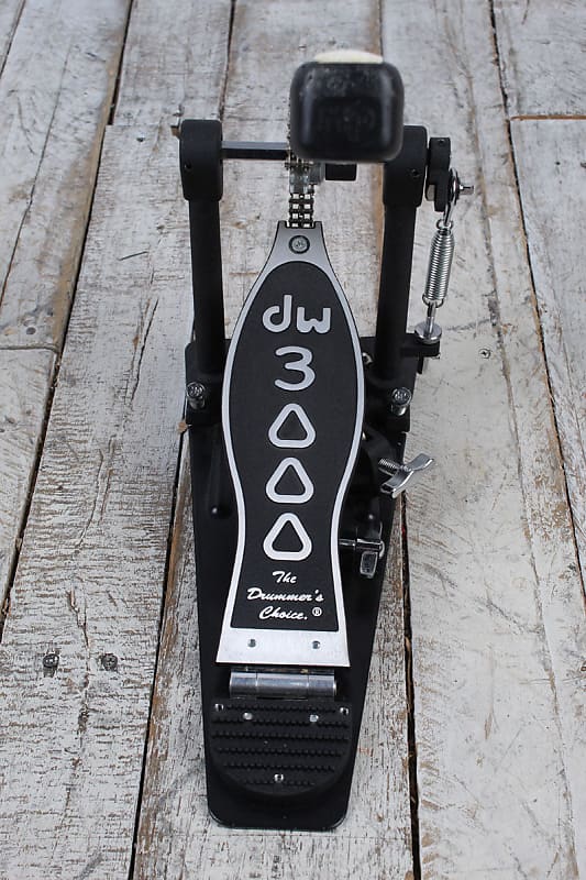 DW 3000 Series DWCP3000A Single Bass Drum Pedal Dual Chain | Reverb