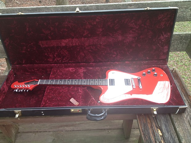 Gibson Custom Shop Firebird Non-Reverse Cardinal Red W/COA | Reverb