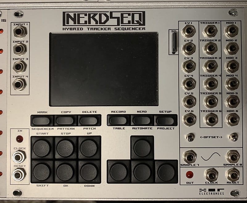 XOR Electronics Nerdseq Silver | Reverb