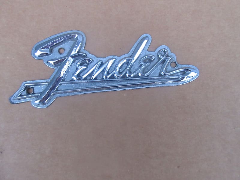 Vintage Fender Case Amplifier Fender Logo | Reverb