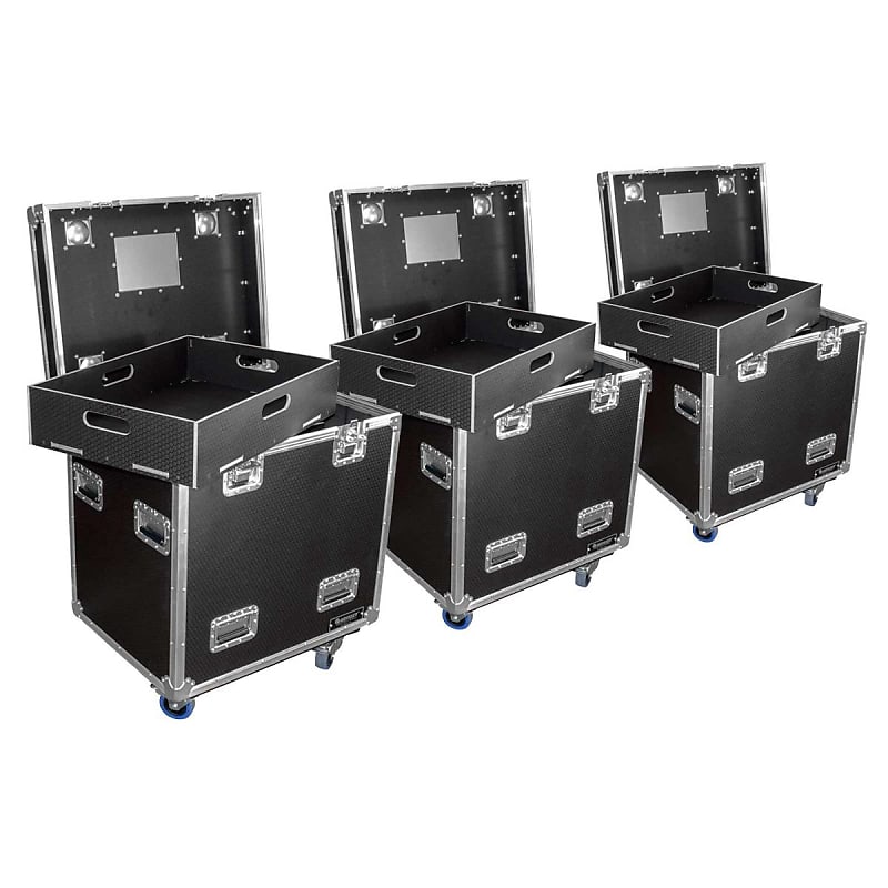 Odyssey OPT302236WBRN 30" x 22" x 36" Hex Board Trunk Cases | Reverb