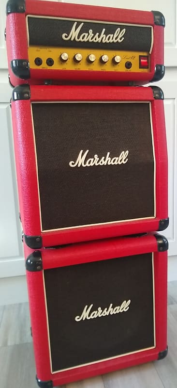 Marshall 3005 Lead 12 Micro Stack RED All Original | Reverb
