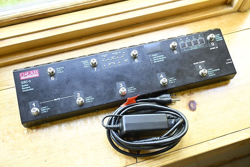 G-Lab G-Lab - GSC-3 - Guitar System Controller Pedal, w/ PSU | Reverb