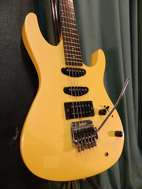 Ibanez RG250 c.1987 Yellowed Pearl White | Reverb