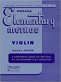 Rubank Elementary Method - Violin | Reverb