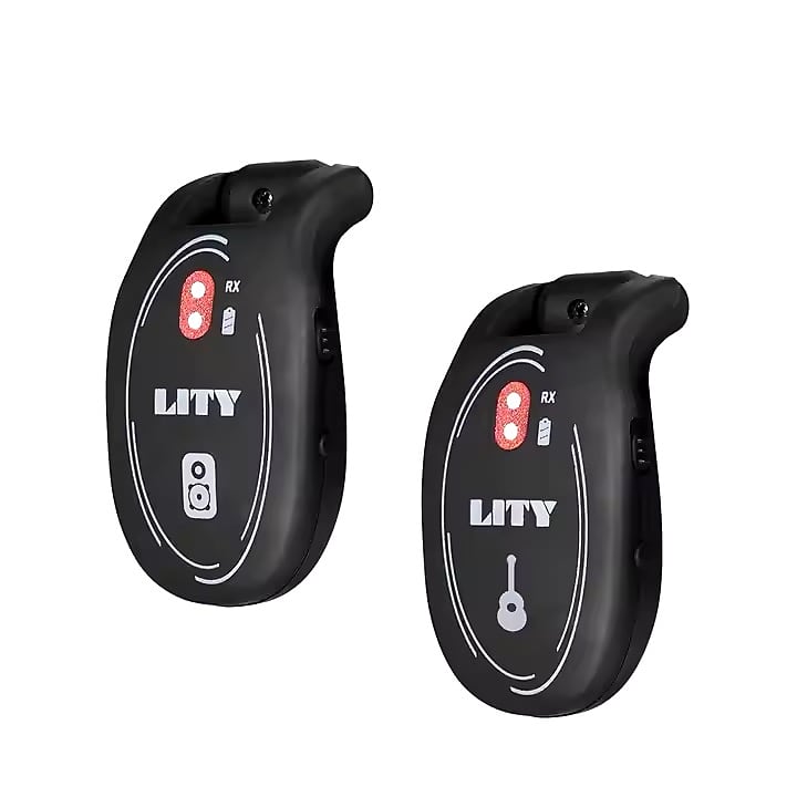 Wireless Guitar Transmitter Receiver Rechargeable Audio | Reverb