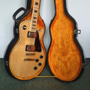 Luxor Les Paul 1975 Natural Figured Maple | Reverb