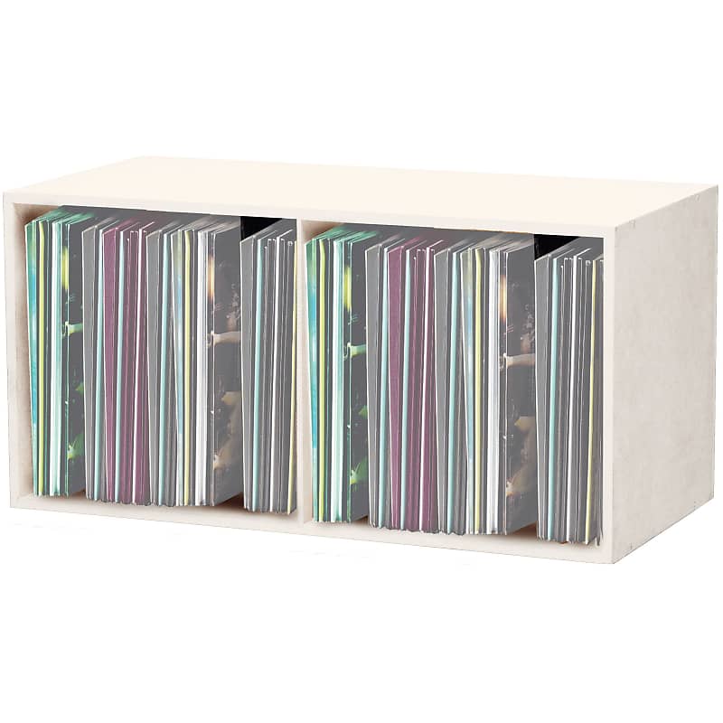 Glorious Record Box 230 (White) - Vinyl Storage | Reverb