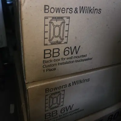 Bowers And Wilkins BB 6W BACK BOX FOR WALL MOUNT | Reverb
