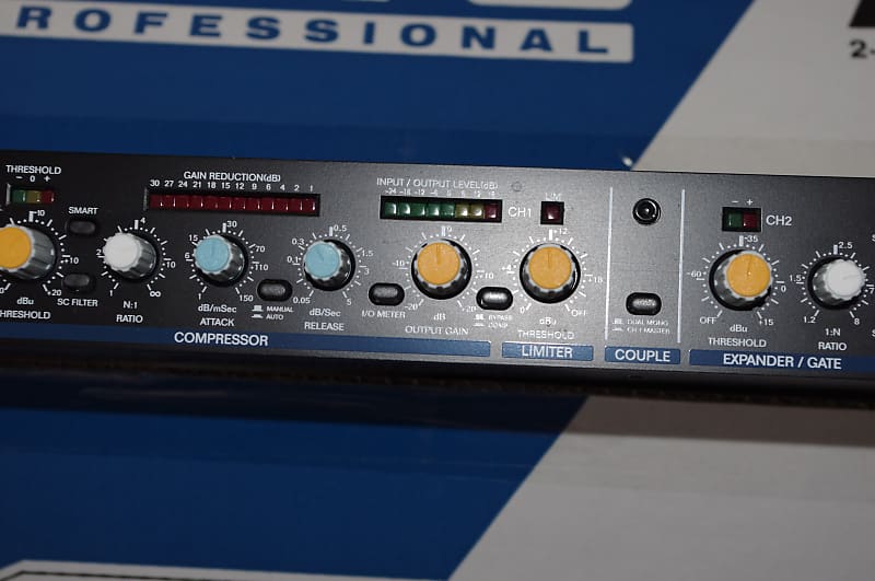 Alto ACOM2 2-Channel Compressor / Limiter / Gate 19" 1U Rack | Reverb
