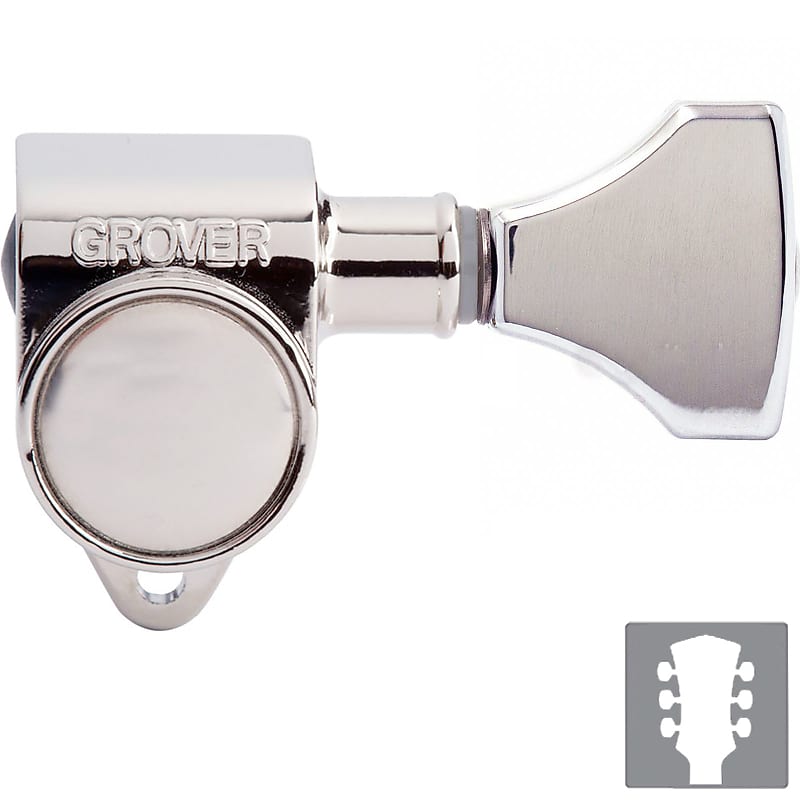 NEW Grover Rotomatic 3x3 Tuners w/ Small HS Keys Fits Gibson® | Reverb