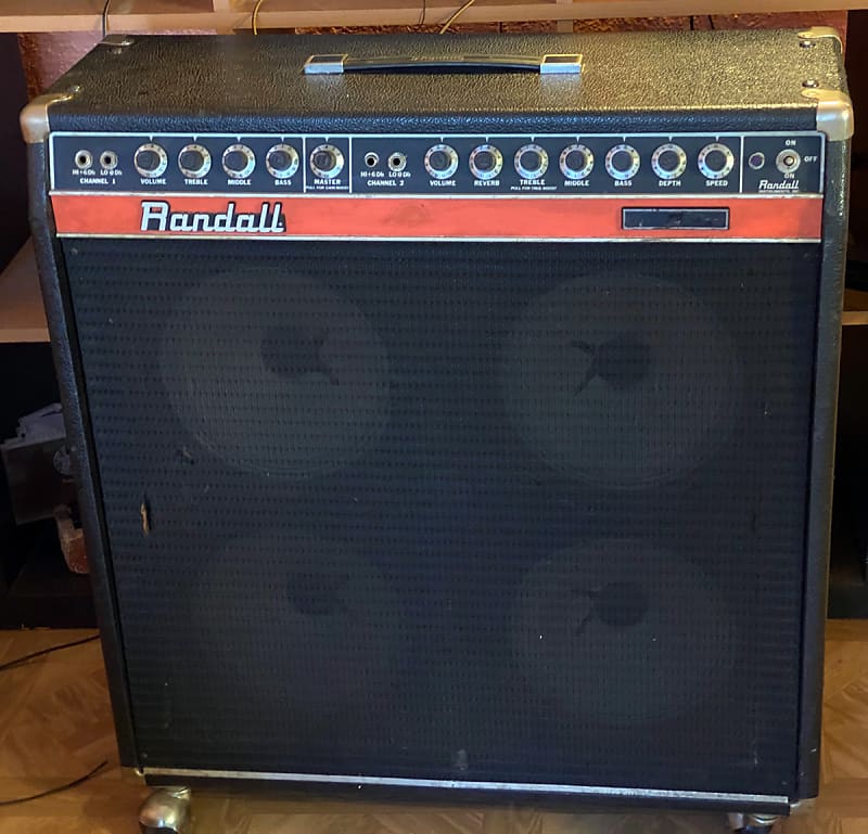 1979 Randall Commander IV 200 Watt Vintage Amplifier | Reverb