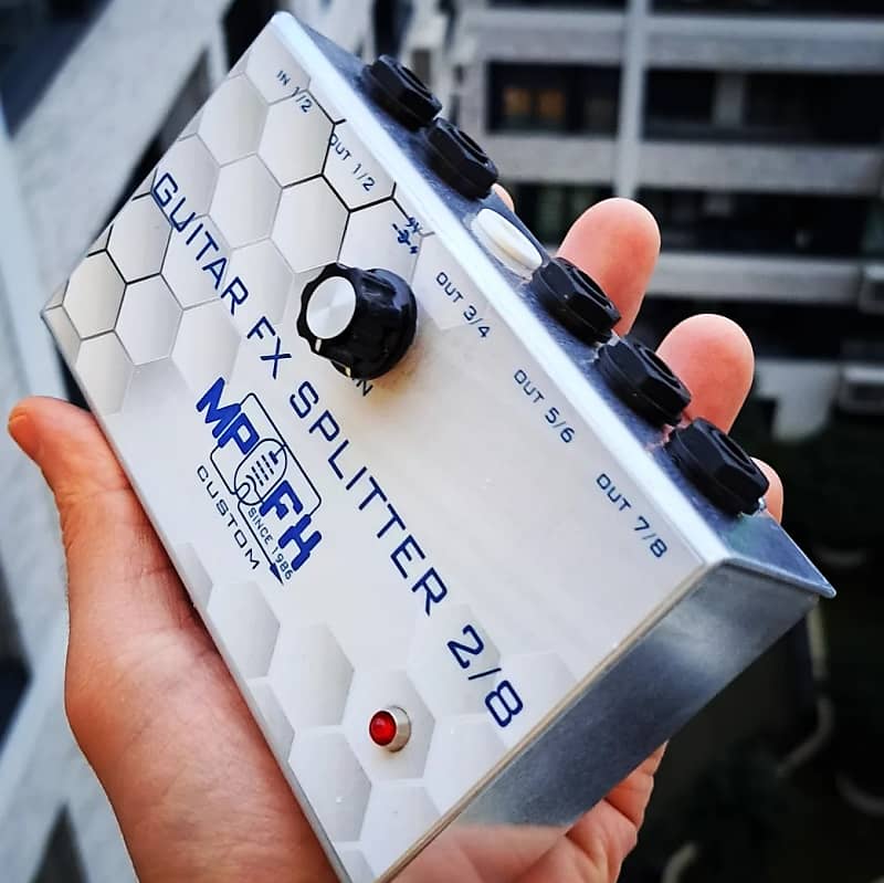 MP Custom FX 2 Inputs 8 Outputs Guitar and Bass FX Splitter | Reverb