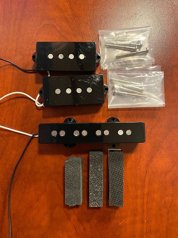 Fender MIM Mustang P J Bass Pickups 2017 - QUICK SHIPPING! | Reverb