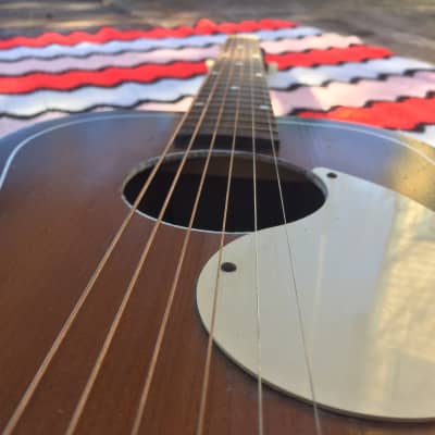 Vintage 1950's Kay Solid-Top Parlor Acoustic Guitar | Reverb