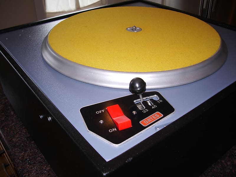 Gates CB-500 Idler Turntable | Reverb