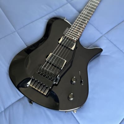 Kiesel Zeus 6 String Headless 2014 - Translucent Black | Reverb