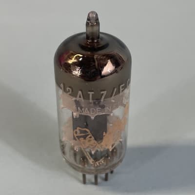 1963 Amperex 12AT7 ECC81 Vintage Bugle Boy Tk2 Suresnes | Reverb