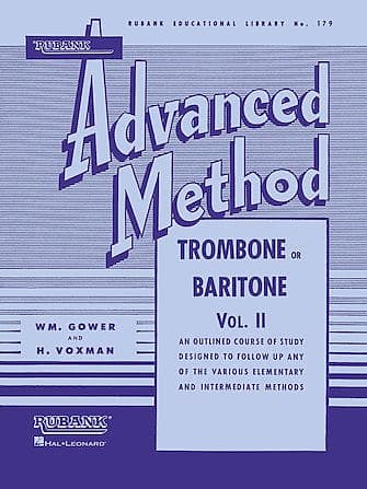 Rubank Advanced Method - Trombone or Baritone Vol. 2 | Reverb