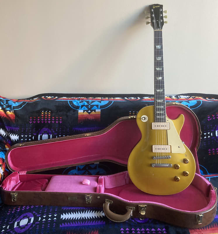 1982 GRECO EG 56-60 Gold Top VERY RARE! 1956 Gibson Les Paul | Reverb