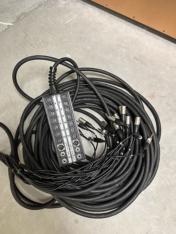 Pro Co SMA1604FBQ-100 16x4 Pro Audio Stage Cable Snake 1/4 | Reverb