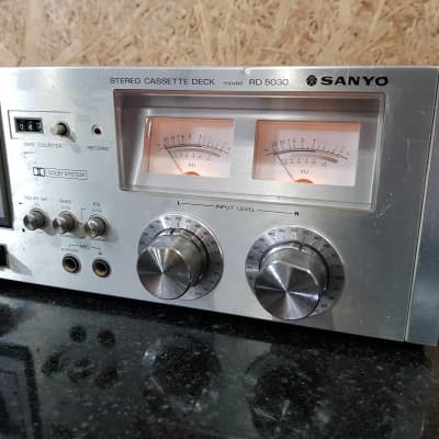 Sanyo Sanyo RD-5030 Stereo Cassette Deck Tape Player | Reverb