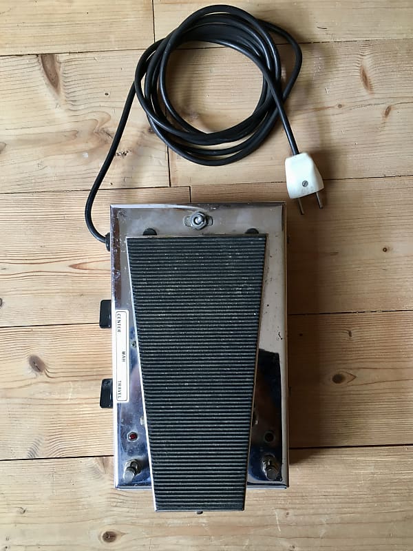 Morley Tel Ray PWA AUTOMATIC WAH 1970's Silver | Reverb