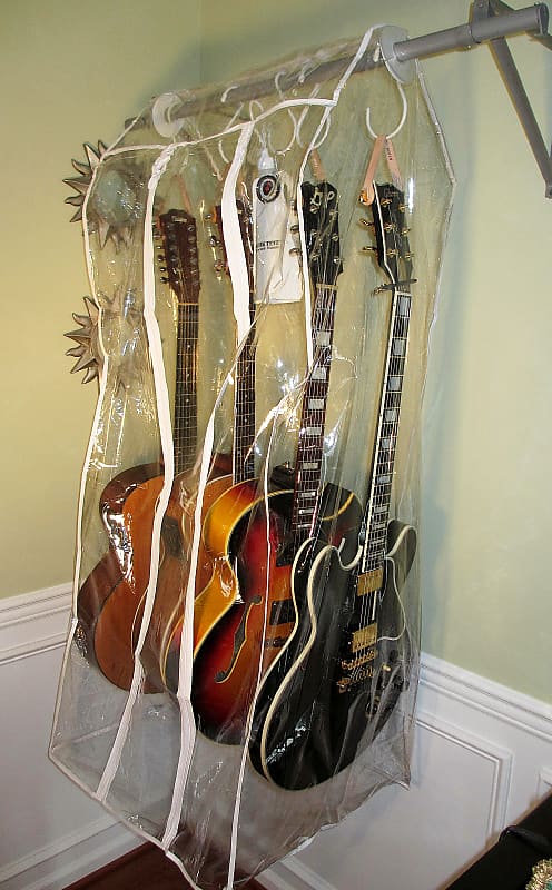 Jumbo Musik Tent™ Guitar Humidor & Humidifier w/ Leather | Reverb