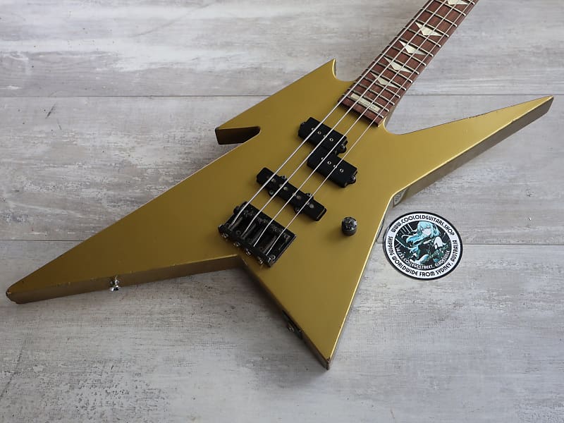 1980's ESP Japan Custom Order Neckthrough Ironbird Bass | Reverb