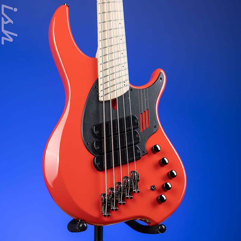 Dingwall NG-3 5-String Bass Fiesta Red | Reverb