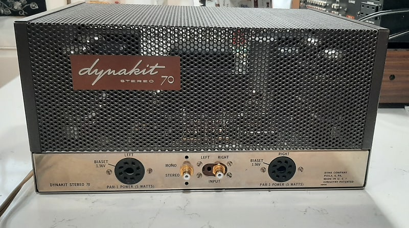 Dynaco St-70 Dynakit 60s - Polished chrome | Reverb