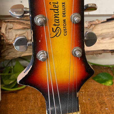 STANDEL Custom Deluxe 1966 sunburst | Reverb