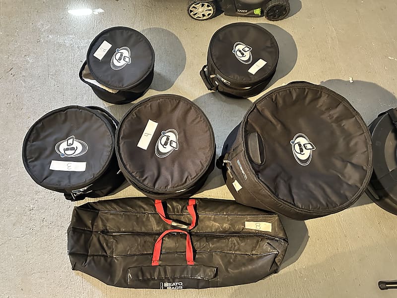 Protection Racket Case Pack 12,14,14,16,22 Black | Reverb
