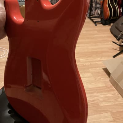 MJT Stratocaster 2021 Fiesta red closet classic in | Reverb
