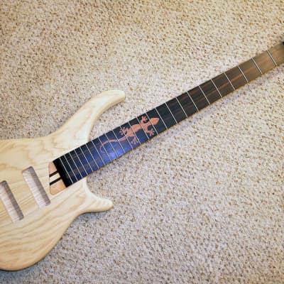 NEW! Warmoth Gecko 5 String Bass Body & Neck, Unfinished | Reverb