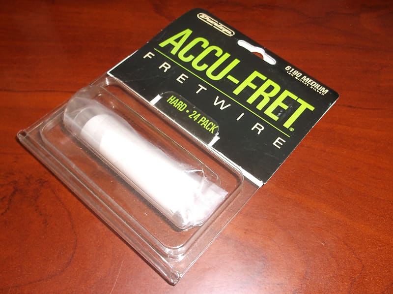 Dunlop Accu-Fret 2-5/8" Medium Fret Wire Set (24) #6190 | Reverb