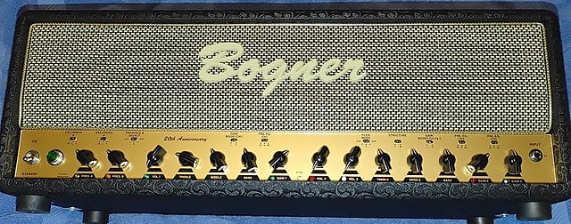 Bogner Ecstasy 20th Anniversary 100/50 Watt 6L6 Tube | Reverb