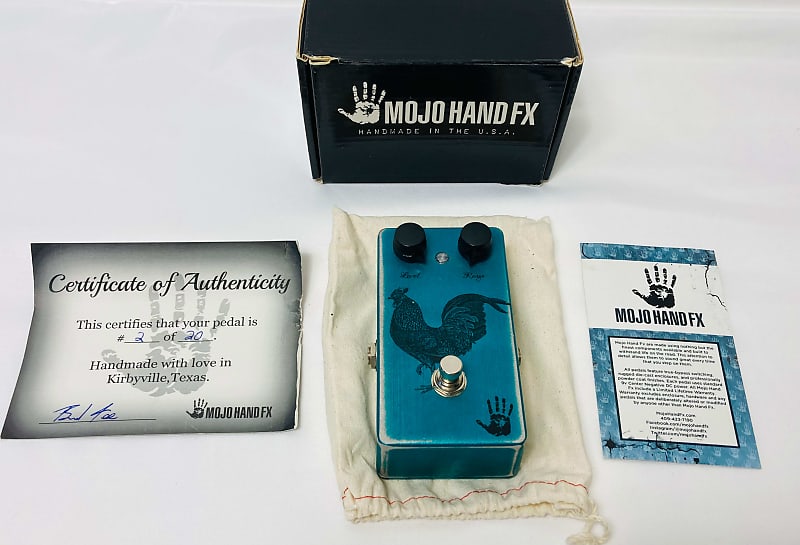 Mojo Hand FX - Limited Edition Blue Bantam ( Rangemaster ) #2 | Reverb