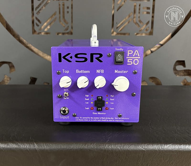 KSR Amplification PA50 Compact Power Amp EL34 2025 Purple | Reverb UK