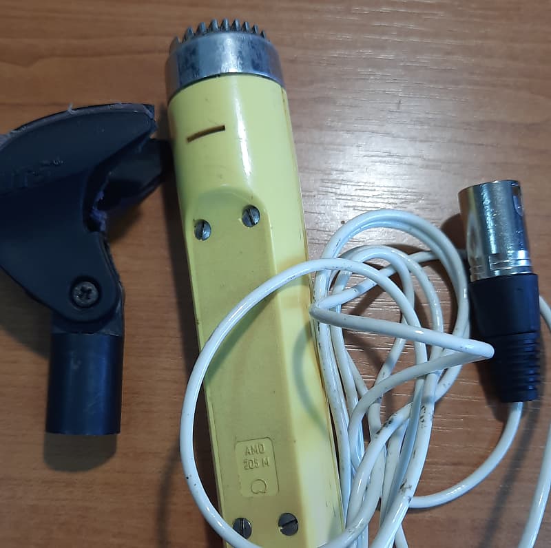 tesla amd 205 M vintage dynamic microphone 70s (oktava) | Reverb