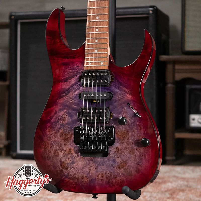 Ibanez RG470PBREB Electric Guitar - Red Eclipse Burst | Reverb