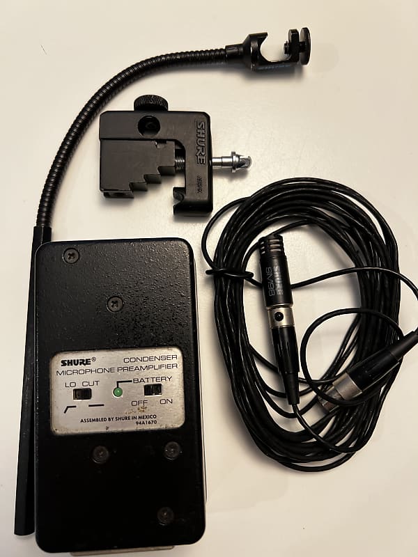 Shure SM98 NOT BETA w/gooseneck | Reverb