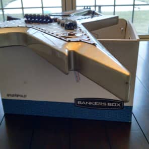 Dean Dime Razorback 10k Commemorative Edition Silver/ Diamond | Reverb