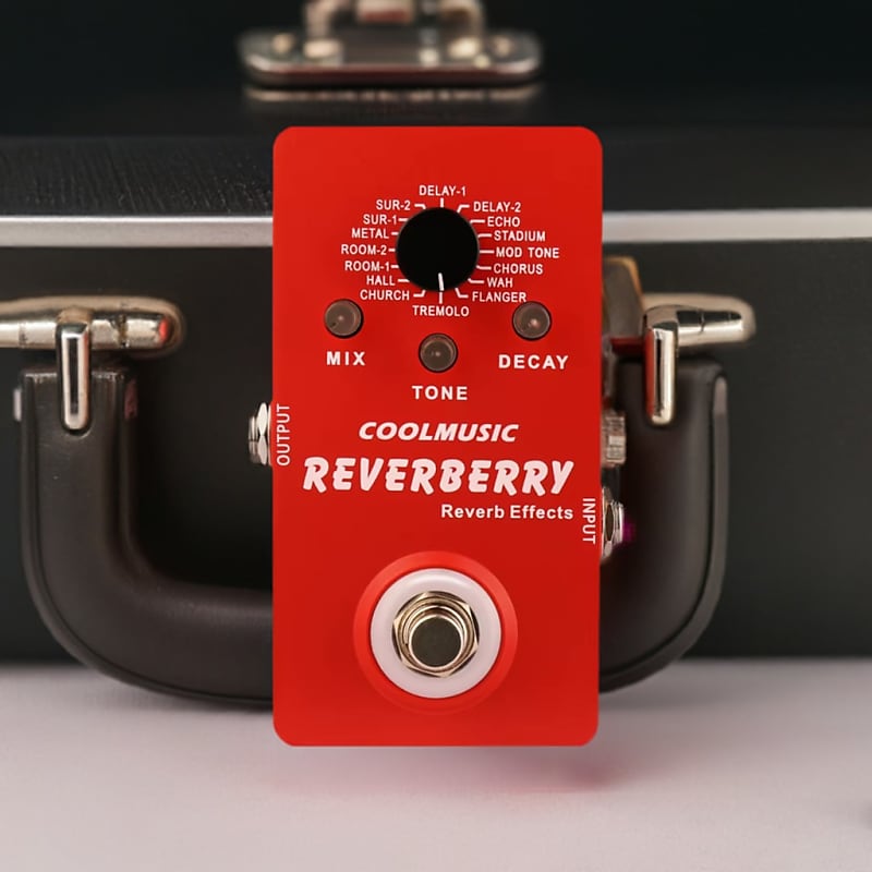 COOLMUSIC Reverberry Guitar Digital Reverb Pedal | Reverb